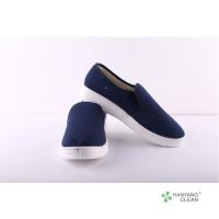 China ESD Safety Work Shoes PU Sole Cleanroom Antistatic Size 35-46 EN 61340 for sale