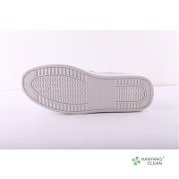 China Blue Dual Density PVC Sole Cleanroom Antistatic ESD Shoes - Model H-3512 with 10^6-10^7 Ohm Resistance and EU 35-50 Sizes for sale