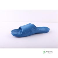 China Blue SPU Cleanroom Anti-Static ESD Safety Slippers H-3503 | 10^6-10^7 Ohm Resistance | EU 35-50 / US 5-11.5 Sizes for sale