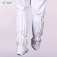 China Autoclavable Cleanroom ESD Work Shoes H-3514 | 10^6-10^7 Ohm Resistance | 121℃ Sterilization 120+ Cycles for sale