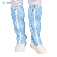 China Antistatic ESD Cleanroom Boots H-3516 - 10^6-10^7 Ohm Resistance, EU 35-50 / US 5-11.5 Sizes for sale