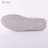 China Cleanroom PVC Blue Antistatic Slippers ESD Safety Shoes Size 35-46 EU for sale
