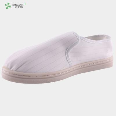 China Autoclavable ESD Cleanroom Shoes H-3504 | PVC Sole, 121°C Sterilization, EU 35-50 Sizes for sale