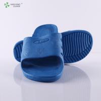 China SPU ESD Cleanroom Slippers - Anti-Static Safety Footwear with 10^6-10^7 Ohm Resistance, EU 35-50 / US 5-11.5 Sizes for sale