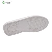 China Cleanroom ESD PVC Leather Shoes Anti Static White Mesh Work Shoes Size 35-50 for sale