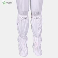 China Cleanroom Antistatic Half High Booties ESD Work Boots - 10⁶-10⁷ Ohm Resistance, EU 35-46 & US 5-11.5 Sizes for sale