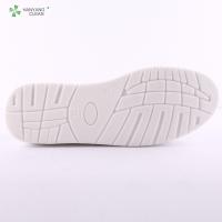 China Anti static esd cleaning pu sole blue shoes for sale