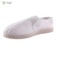 China Autoclavable ESD Cleanroom Shoes PVC Outsole Antistatic Dustproof Size 35-50 for sale