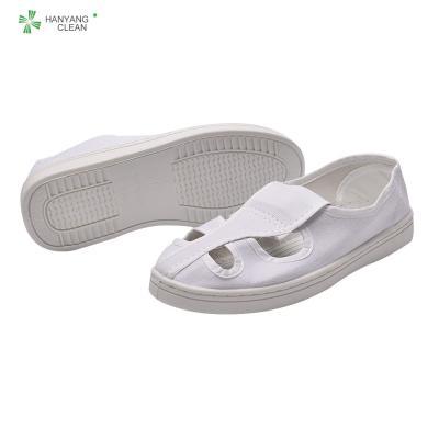 China Medical Cleanroom Anti Static Safety Shoes White Slip Resistant Work Shoes Size 35-46 for sale
