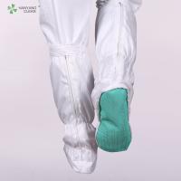 China ESD Cleanroom Boots Anti Static Fabric Unisex Size 35-46 EU Surface Resistance 10^6-10^7 Ohm for sale