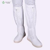 China ESD Cleanroom Safety Shoes H-3517 Anti-Static Boots 10⁶-10⁷ Ohm Surface Resistance EU 35-50 Sizes for sale
