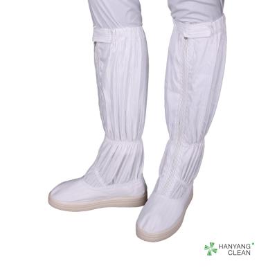 China Unisex ESD Food Industry PU Antistatic Work Boots Size 35-46 Surface Resistance 106-107 Ohm for sale