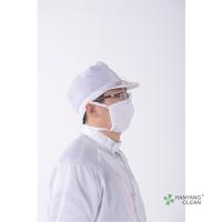 China Wholesale Blue Antistatic ESD Reusable Face Mask Adjustable Earloop with Stopper Cleanroom Mouth Mask H-1102 for sale