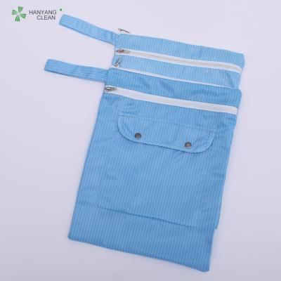 China Anti-Static Fabric Bags with 10^6-10^7 Ohm Resistance - High Temperature Resistant ESD Protection for Cleanrooms for sale