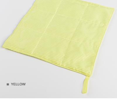 China ESD Anti-Static Microfiber Cleaning Cloth 30cm x 30cm | EN/61340 & ANSI/ESD S20.20 Certified | Lint-Free for sale