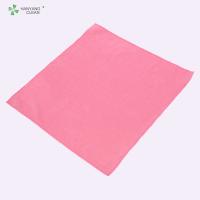 China 3-Layer Anti-Static ESD Microfiber Cleaning Cloth 30cm x 30cm | EN/61340 & ANSI/ESD S20.20 Compliant for sale