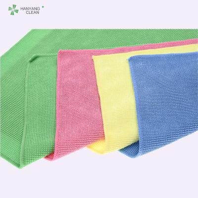 China H-4008 ESD Protective Cleaning Cloth - 3-Layer Microfiber, 20cm-40cm Sizes, 121°C Autoclave Resistant for sale