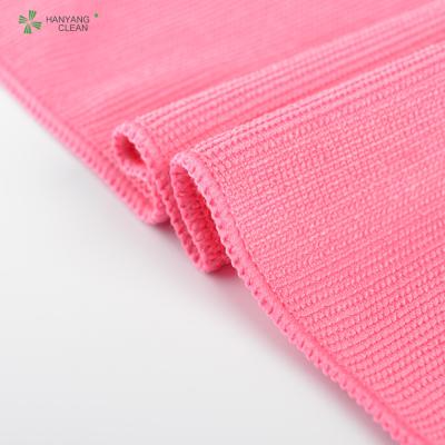 China Lint free,Cleanroom compliant protective anti static esd microfiber cleaning cloth for sale