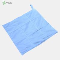 China Eco Friendly Clean Room Wipes 20x20cm Microfiber Lint Free Cleaning Cloth for sale