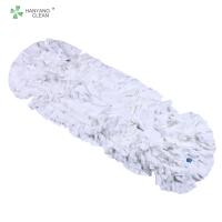 China 40x17cm Cleanroom Microfiber ESD Antistatic Flat Mop for Controlled Environments for sale