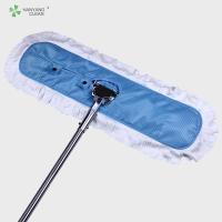 China Autoclavable Clean Room Mop 90x17cm Antistatic Flat Mop for Pharmaceutical Factory for sale