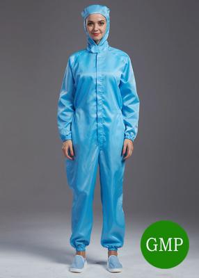 China ESD Anti-Static Hooded Coveralls with 0.36kg Weight and 10E6-10E9 Surface Resistance for Cleanroom Use for sale