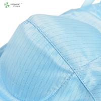 China ESD Antistatic Reusable Face Mask 4 Layers Microfiber Lint Free for Cleanroom Pharmaceutical Use for sale
