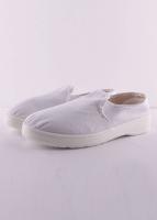 China ESD Anti Static Cleanroom Booties Zipped Unisex Size 35-46 EU Surface Resistance 106-107 Ohm for sale