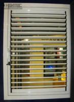 China T5 / T6 Blinds Aluminum Window Frame Extrusions Gold Color ROHS for sale