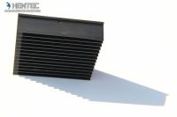 China Black / Clear Anodizing Aluminum Extrusion Profiles Electrophoretic Coated for sale