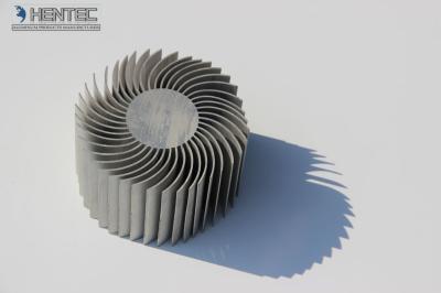 China High Power Aluminum Heatsink Extrusion Profiles Radiator Wire Drawing for sale