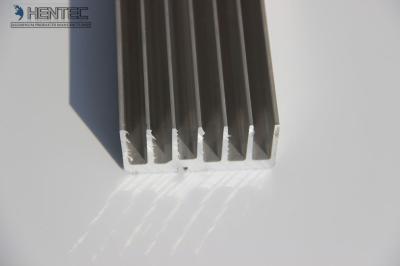 China Clear Alodine Aluminum Heatsink Extrusion Profiles Powder Coated for sale