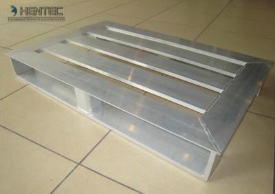 China Light Weight Slatted Industrial Aluminium Profile With Finished Machining for sale