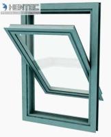 China Powder Painted  Aluminum Window Extrusion Profiles 6063 Green for sale