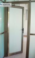 China 6082 T5 / T6  Aluminum Door Frames Champagne Anodized With finished Machining for sale