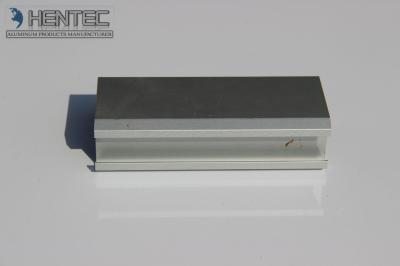 China Clear / Black Extruded Aluminum Profile Anodizeing Aluminium Construction System for sale