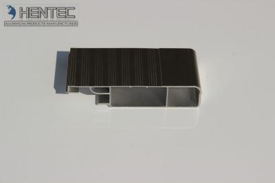 China Dark Bronze  6061 Aluminum Profile Aluminum Extrusion Profile Electrophoretic Coated for sale