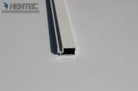 China Aluminum Extrusion Profiles 6061 Aluminum Profile PVDF Paint Bronze for sale