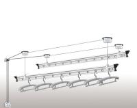China Anodized 6061 Aluminum Profile For Hanger /  Clotheshorse / Direr for sale