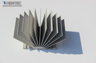 China T5 T6 Large Extruded Aluminum Heatsink Profiles For Machine High Precision for sale