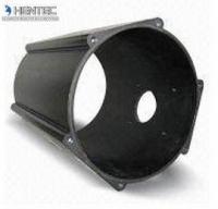 China Black Aluminium Trim Profiles Architectural Chemical Mirror Polishing for sale