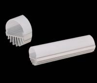 China Drilling Clear Aluminum Extrusion Profiles Electrophoretic Coated for sale