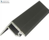 China Black Aluminum Solar Panel Frame / Mill Finished Solar Panel Mounting Frames for sale