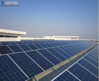 China AA20Um Clear Aluminum Solar Panel Frame With Punch / Drill Surface for sale