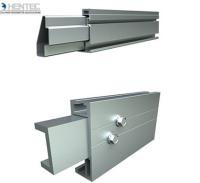 China Anodized Solar Roof Mounting Systems Mounting Splice For Residential / Rail Joint for sale