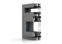 China Anodized Aluminium Window Extrusions Profiles With Terminal Strip for sale