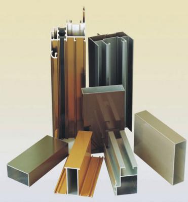 China Powder Coating Aluminium Door Profiles , Deep - Processing Aluminum Door Extrusions for sale