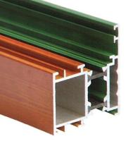 China High Intensity Aluminum Extrusion Profiles Black / Golden / Silver for sale