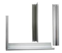 China 35 × 35mm Aluminum Solar Panel Frame for sale