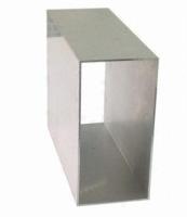 China T5 T6 Aluminum Rectangular Tubing Profiles For Buildings Furniture for sale